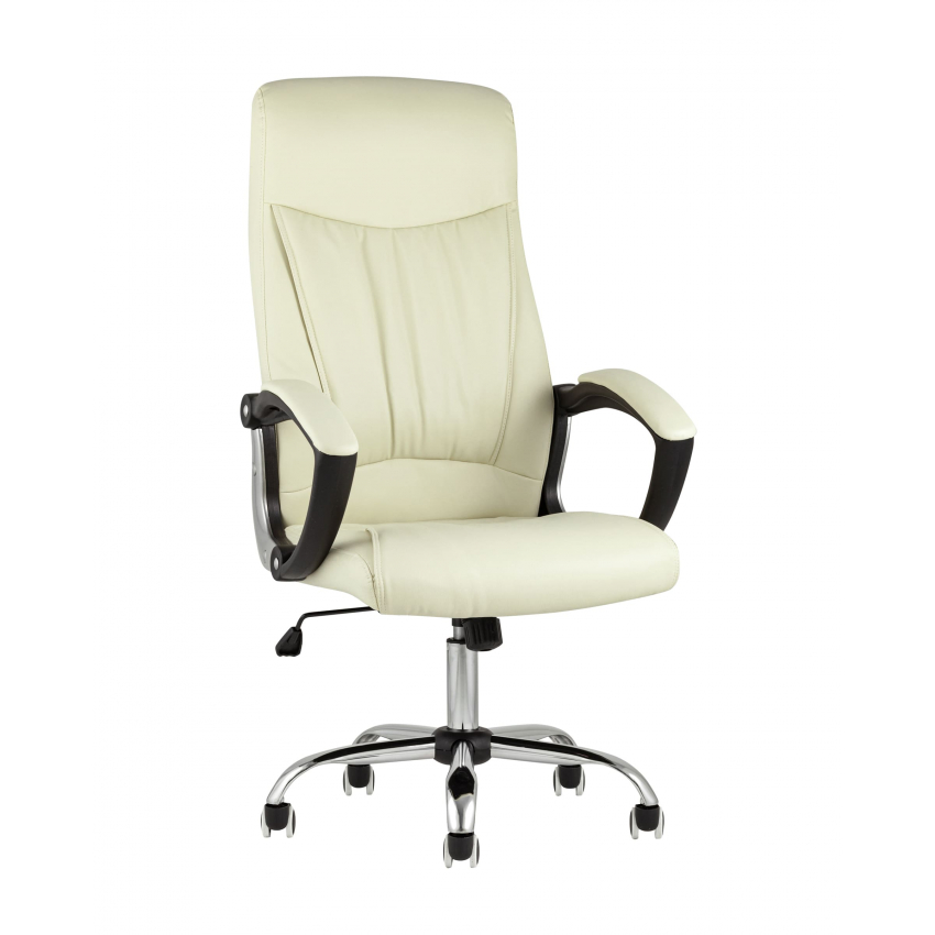 Кресло руководителя TopChairs Tower бежевое купить в интернет-магазине Proffbar.ru
