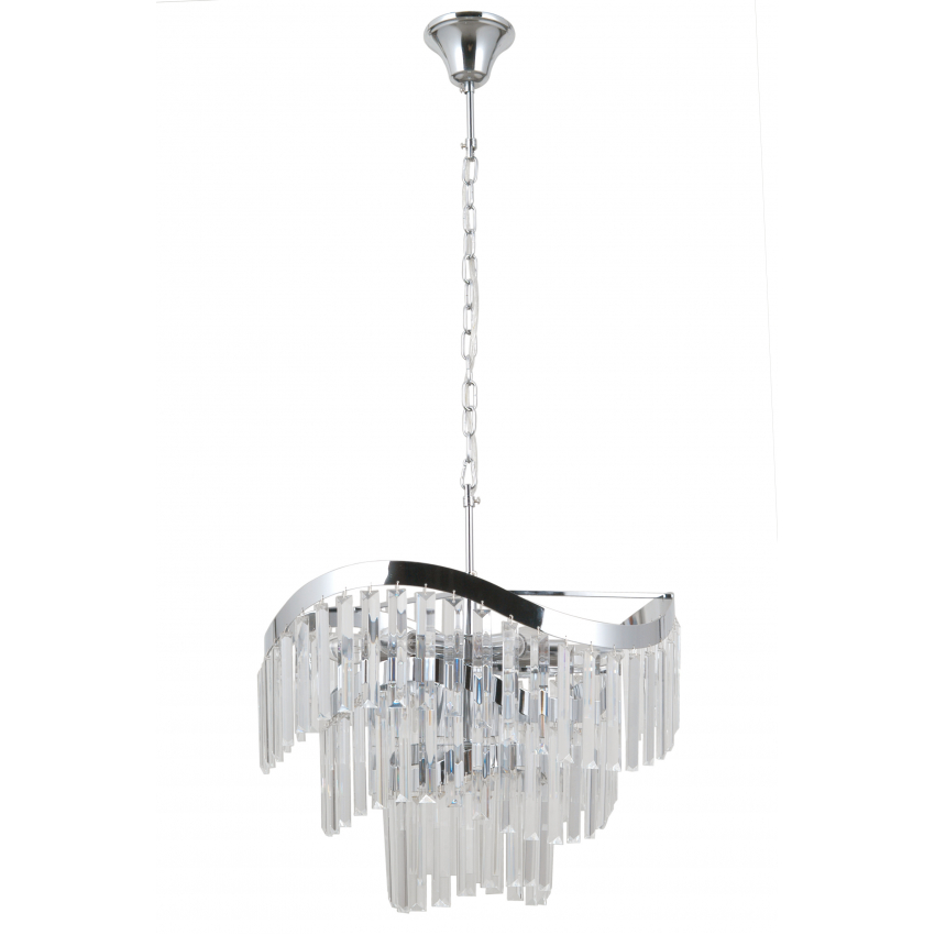 Люстра подвесная Moderli V10773-8P Wave купить с доставкой по Москве в интернет-магазине Proffbar.ru