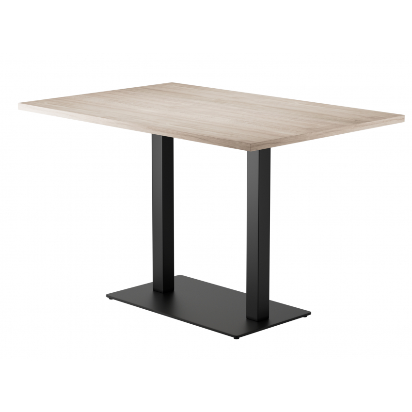 Стол Nevada double 1200x800 цвет Сонома купить в интернет-магазине Proffbar.ru