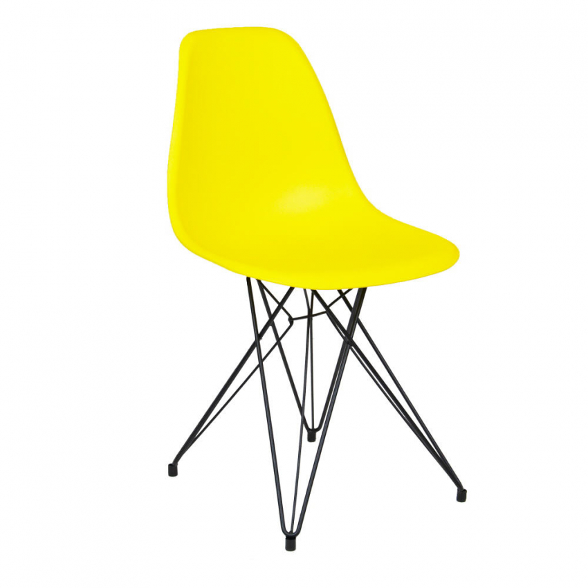 Стул Eames M желтый купить в магазине Proffbar.ru